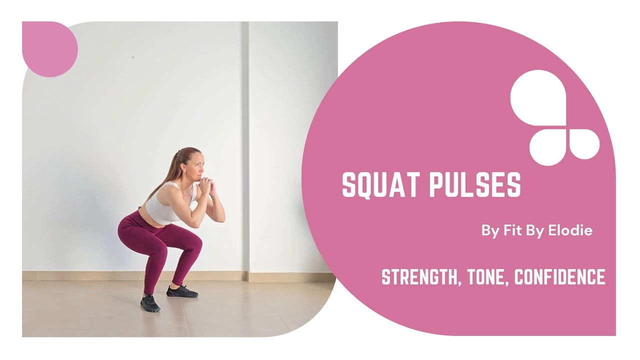 Squat Pulses for Stronger Legs | Full Leg Burn! - YouTube