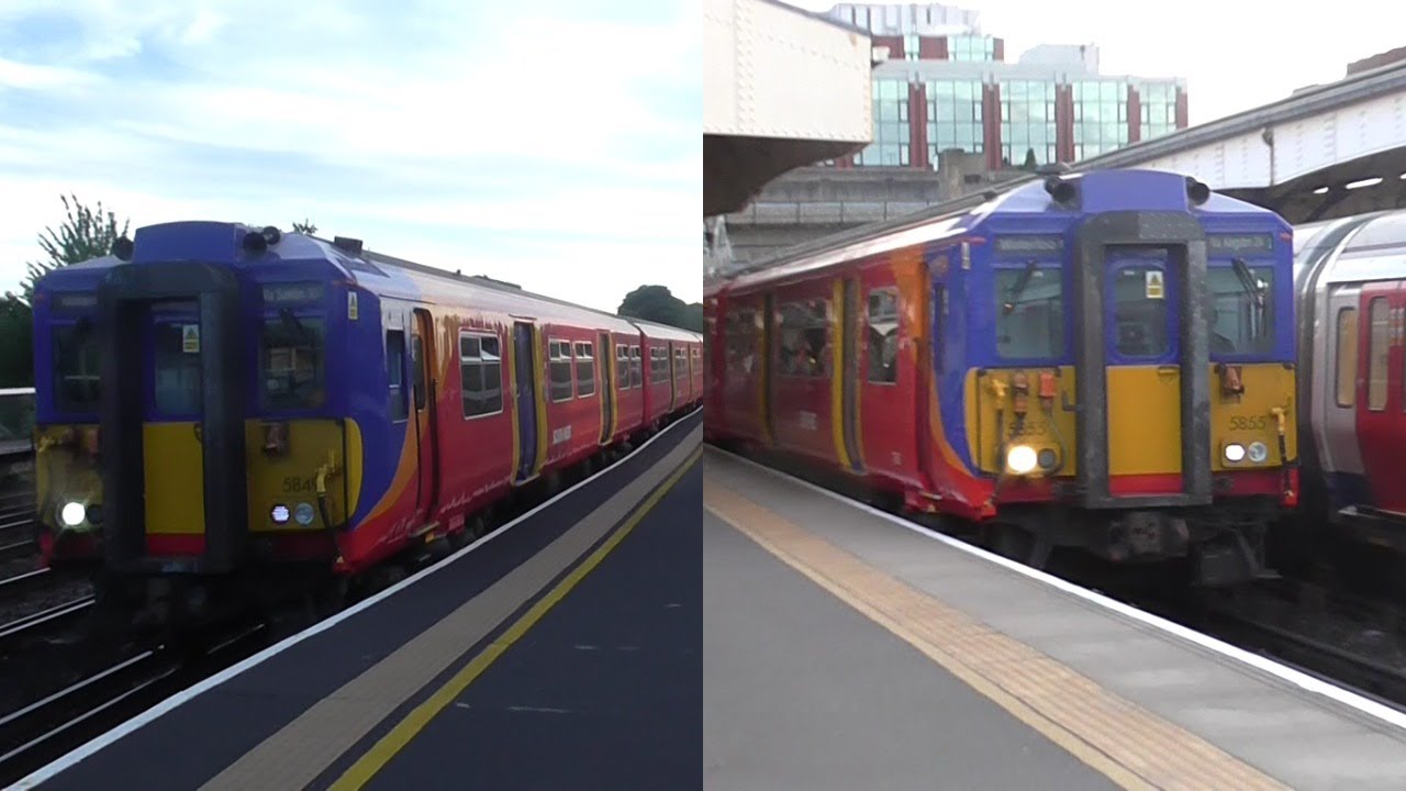 South West Trains Class 455 Rides: Berrylands to Clapham Junction (DC ...