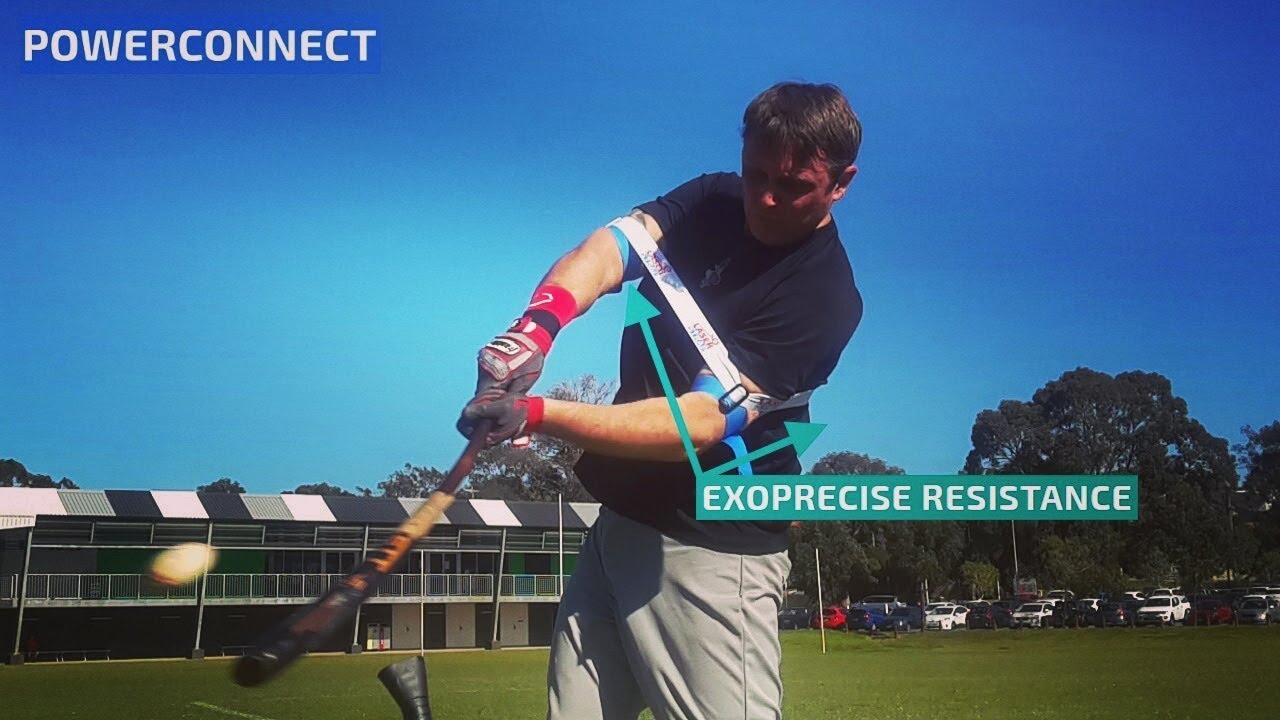 Powerconnect. Stay Connected. Hands Inside Ball. Baseball Swing Trainer ...