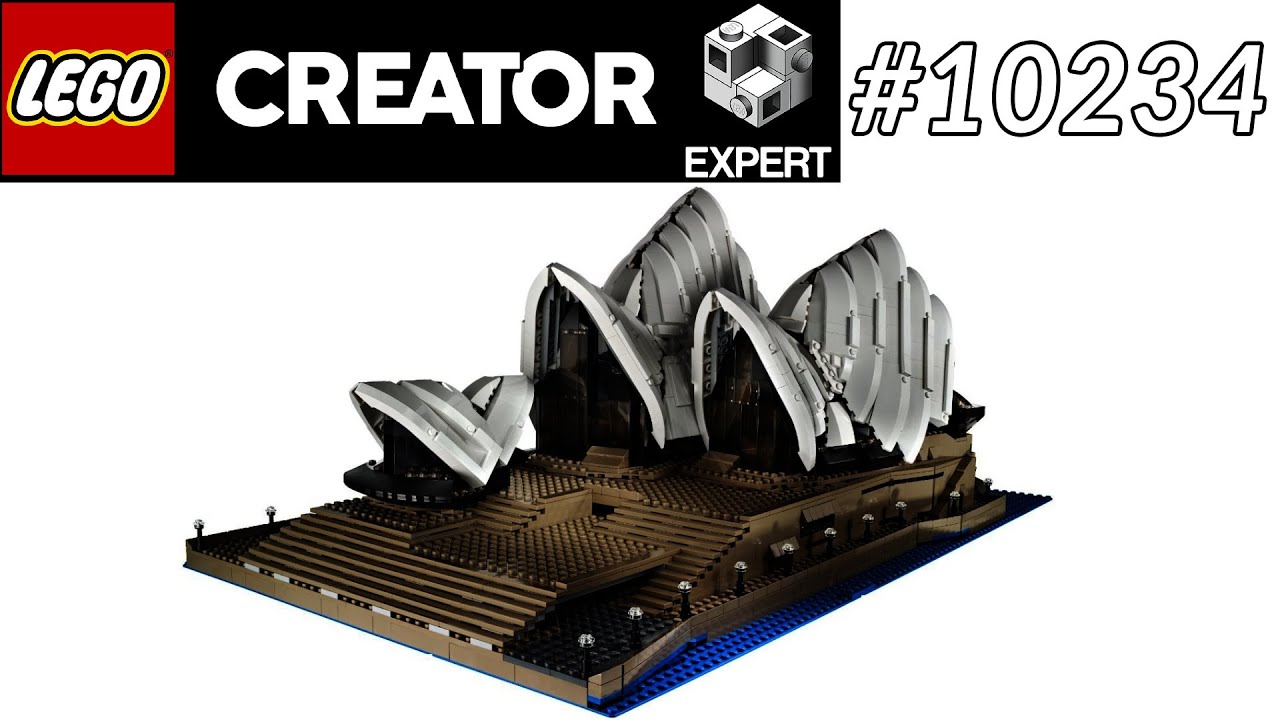 Lego Sydney Opera House (Creator) - Speed Build (Time Lapse) - YouTube