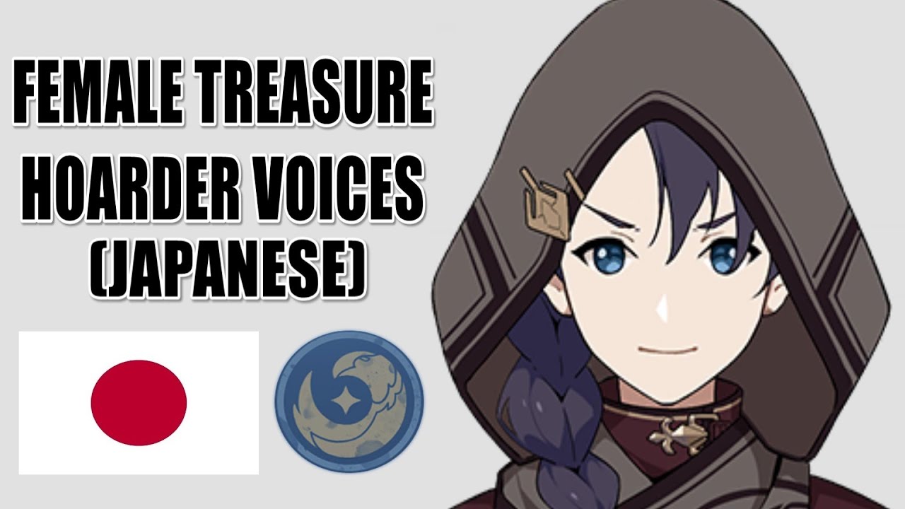 Genshin Impact - Female Treasure Hoarder Voices (Japanese) - YouTube