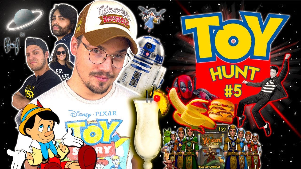 Let's Go On A Toy Hunt! #5 - Ft. Cinema Toybox, Junior Felix, Skeets ...