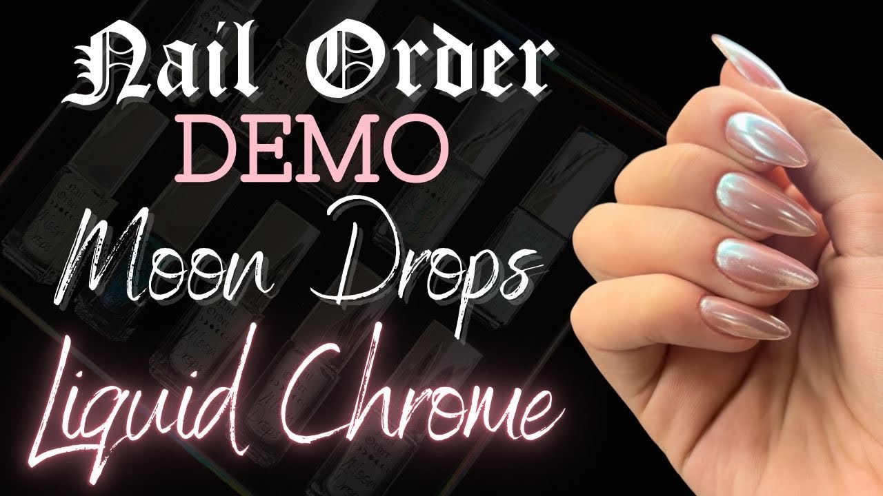 Introducing NEW Moon Drops Colors - Liquid Chrome - YouTube