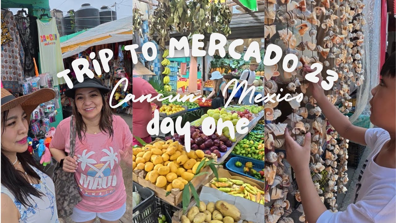 MERCADO BENTE TRES 23 | CANCUN | FEELING LOCAL | VAN’S VIBES - YouTube