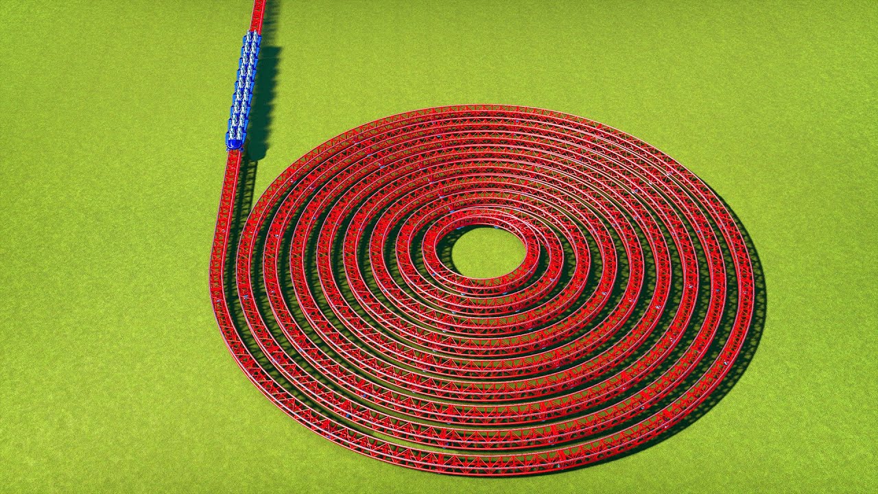 Endless Roller Coaster #2 – Planet Coaster - YouTube