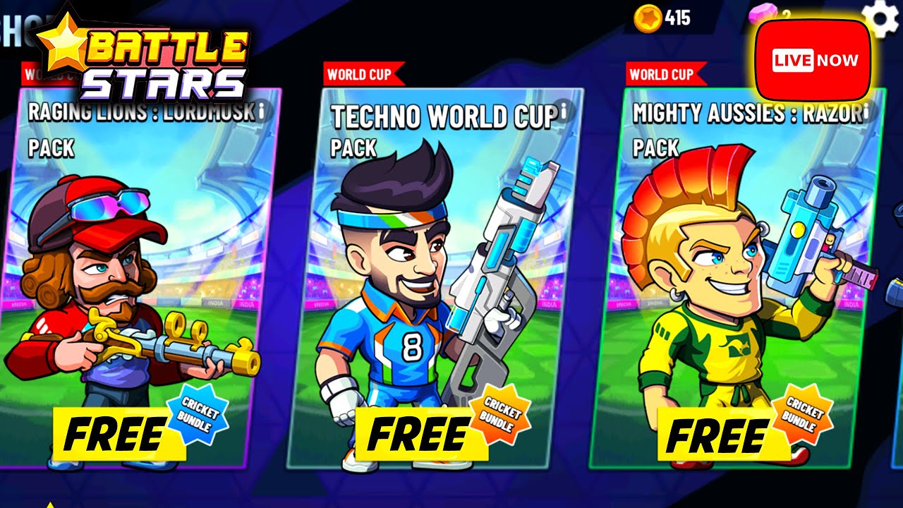 Biggest Update ! Battle Stars Live - YouTube