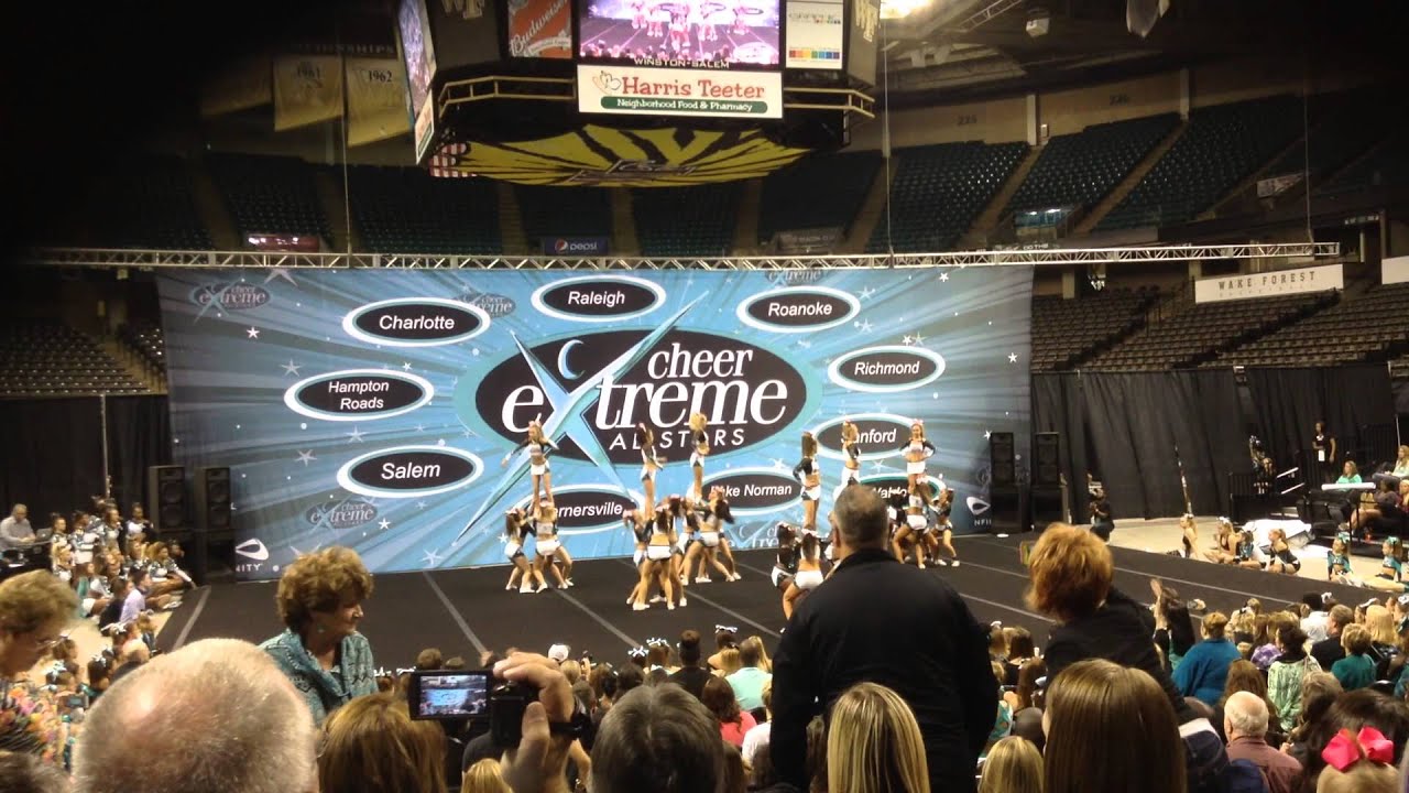 Cheer Extreme Lady Elite Showcase 2015~2016 - YouTube