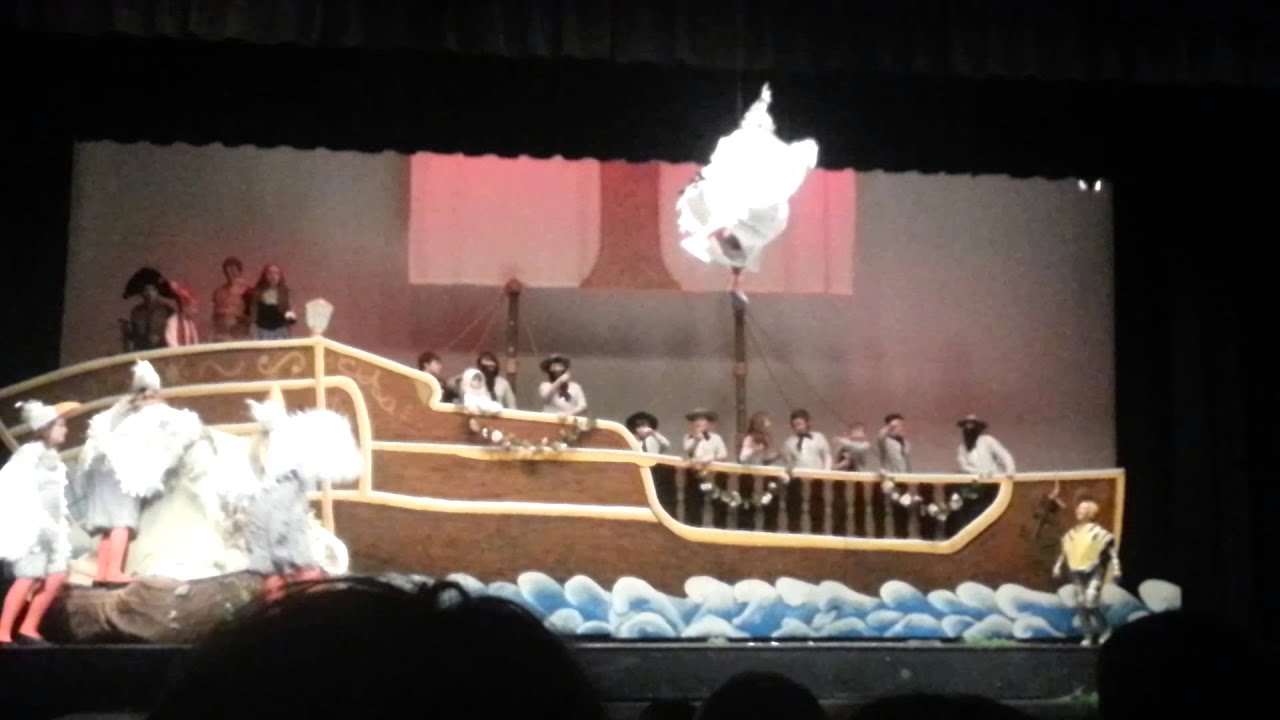 Little Mermaid play Scuttle flying - YouTube