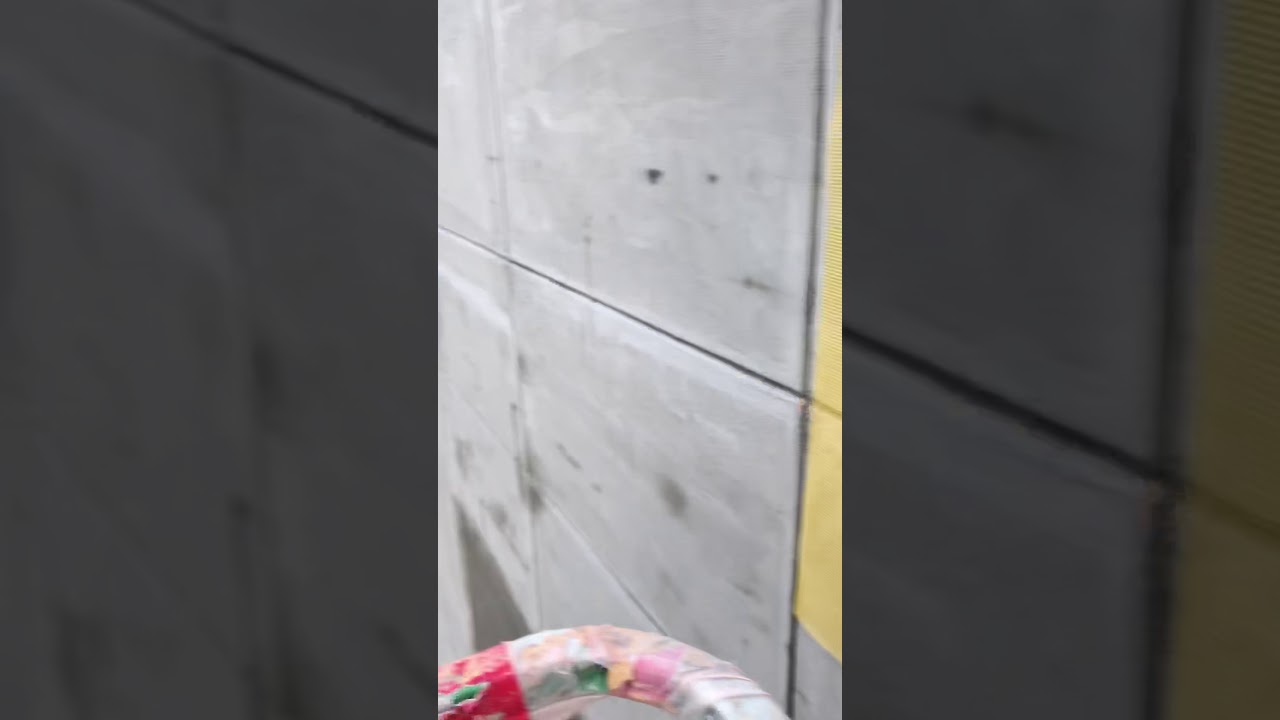 EIFS Right way to apply base coat 2 - YouTube