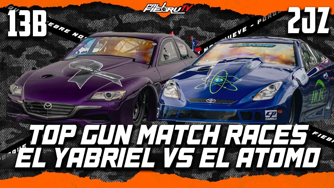 MATCH RACE EL YABRIEL 13B VS EL ATOMO 2JZ EN SALINAS SPEEDWAY ...