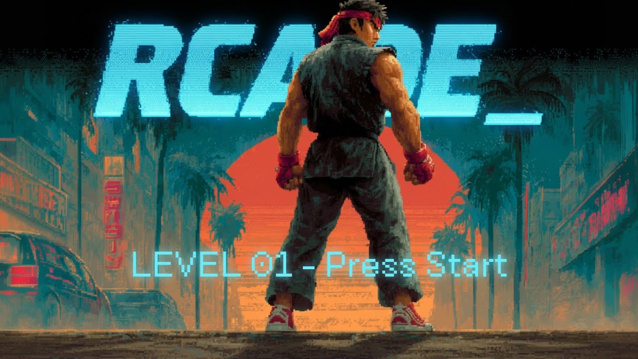 RCADE_ – Level 01: PLAYER ONE | Arcade Energy · 8-Bit Power - YouTube