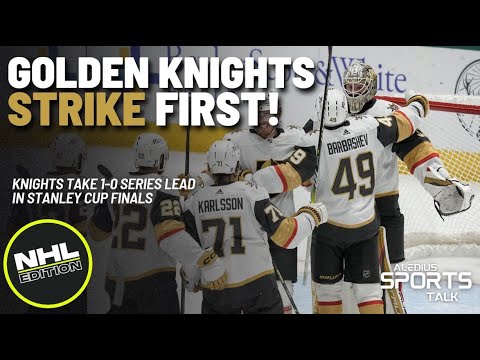 Golden Knights Strike First! Reacting to Vegas' Game 1 Win | 2023 ...