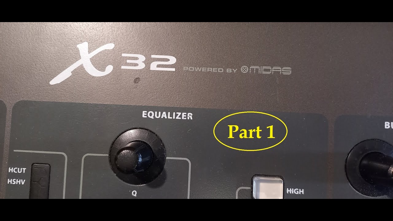 Behringer X32 repair part 1 - YouTube