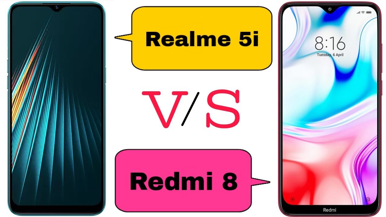 { Realme 5i vs Redmi 8 } | Redmi 8 vs Realme 5i Phone Full ...