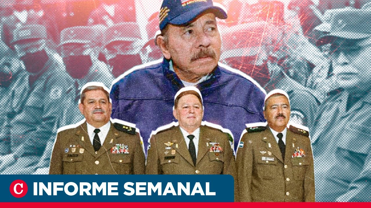 Los 20 generales de Daniel Ortega: el "gran tapón” para la carrera ...