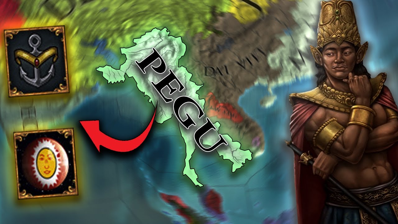 The Rise of the PEGU EMPIRE! Eu4 1.35 - YouTube
