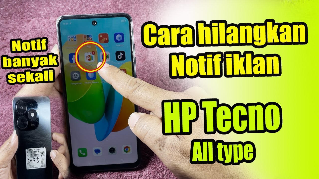 Notif bertumpuk HP tecno !! Cara Matikan Notifikasi Pemberitahuan ...