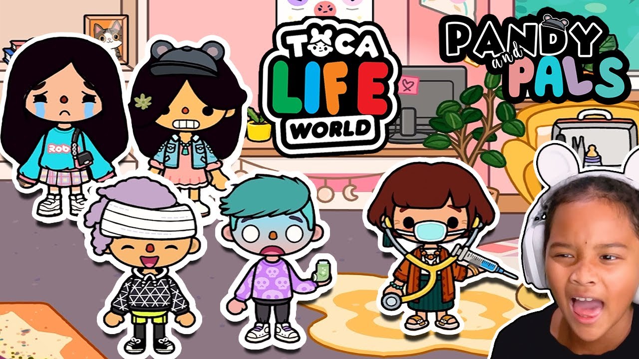 Toca Life World | PANDY AND PALS | Episode 13 - Unexpected Visit to the ...