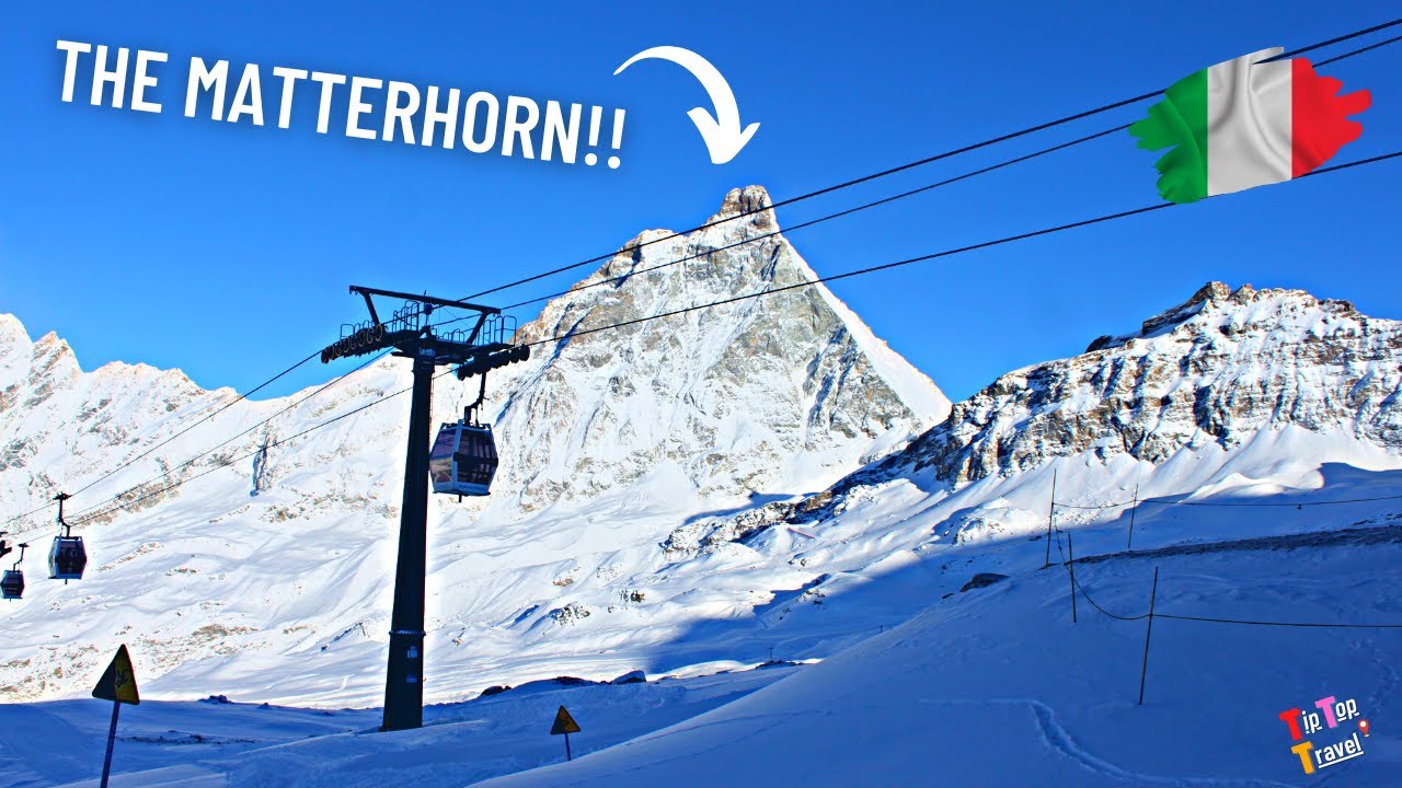 SKIING in the SHADOW of the MATTERHORN in CERVINIA! 🇮🇹 - YouTube