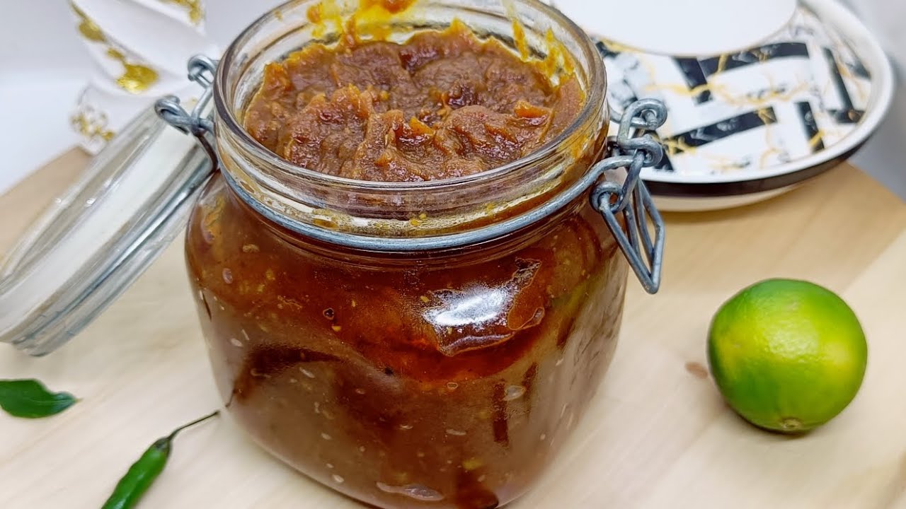 Lime and Dates Pickle #achar - YouTube