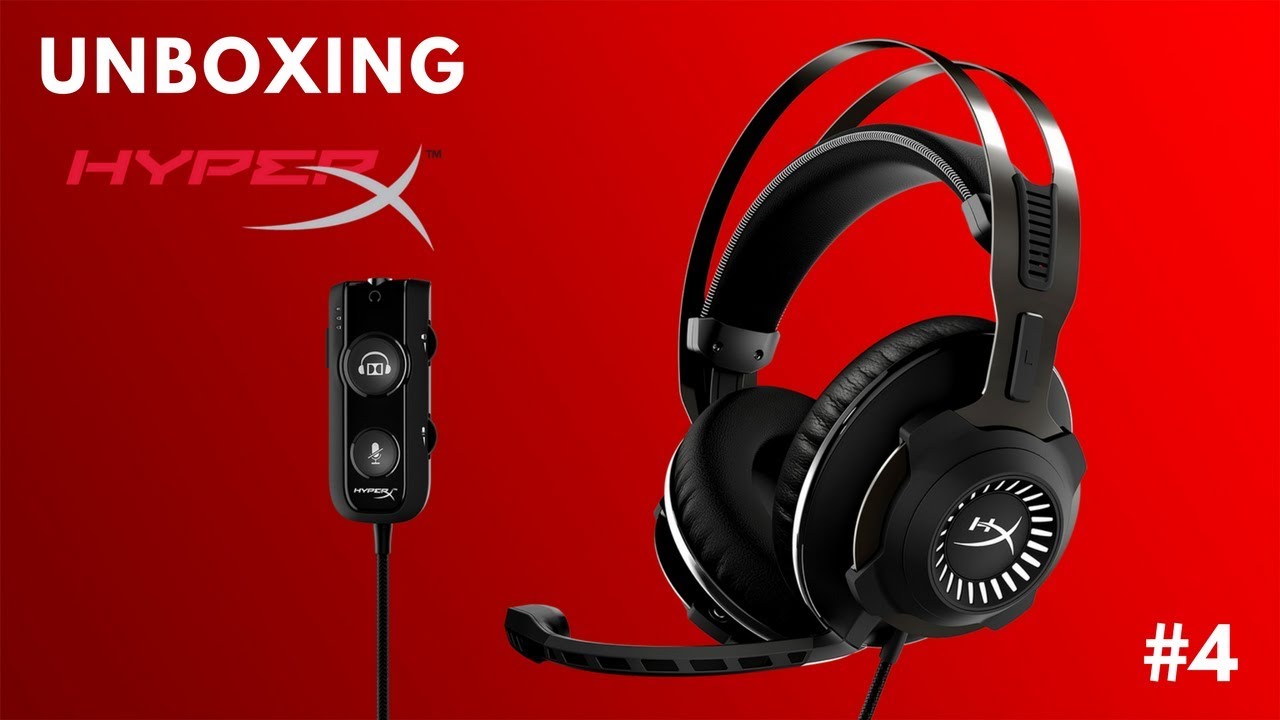 [UNBOXING #4] | Casti Gaming HyperX Cloud Revolver S - YouTube