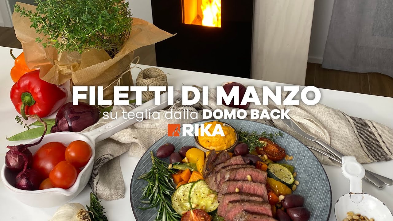 Ricetta filetti di manzo su teglia dalla DOMO BACK - YouTube