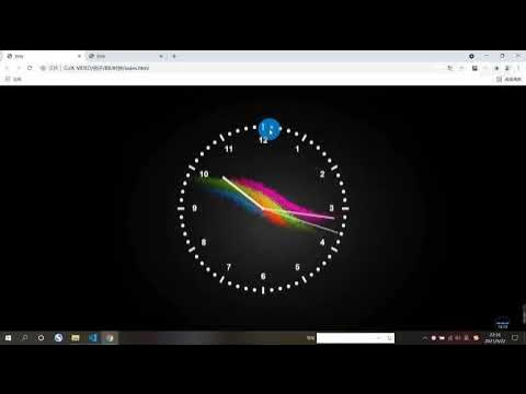 Make a clock with Canvas HTML5 - Arten - YouTube
