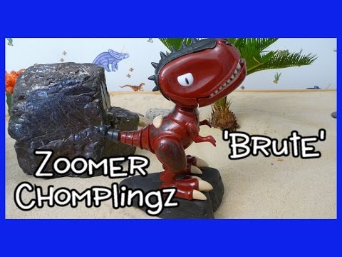 NEW ZOOMER CHOMPLINGZ 'BRUTE' INTERACTIVE DINO TARGET EXCLUSIVE - YouTube