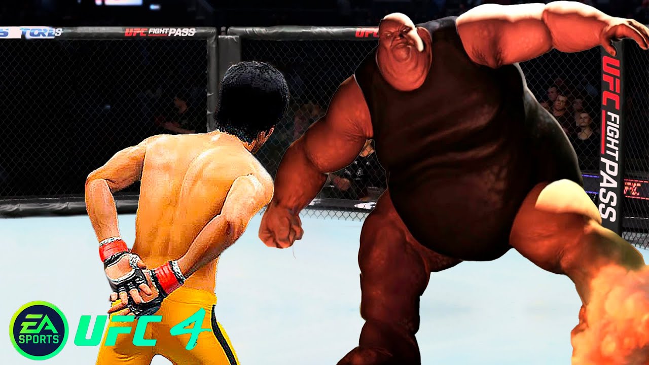 UFC4 Bruce Lee vs Big Blob EA Sports UFC 4 PS5 - YouTube