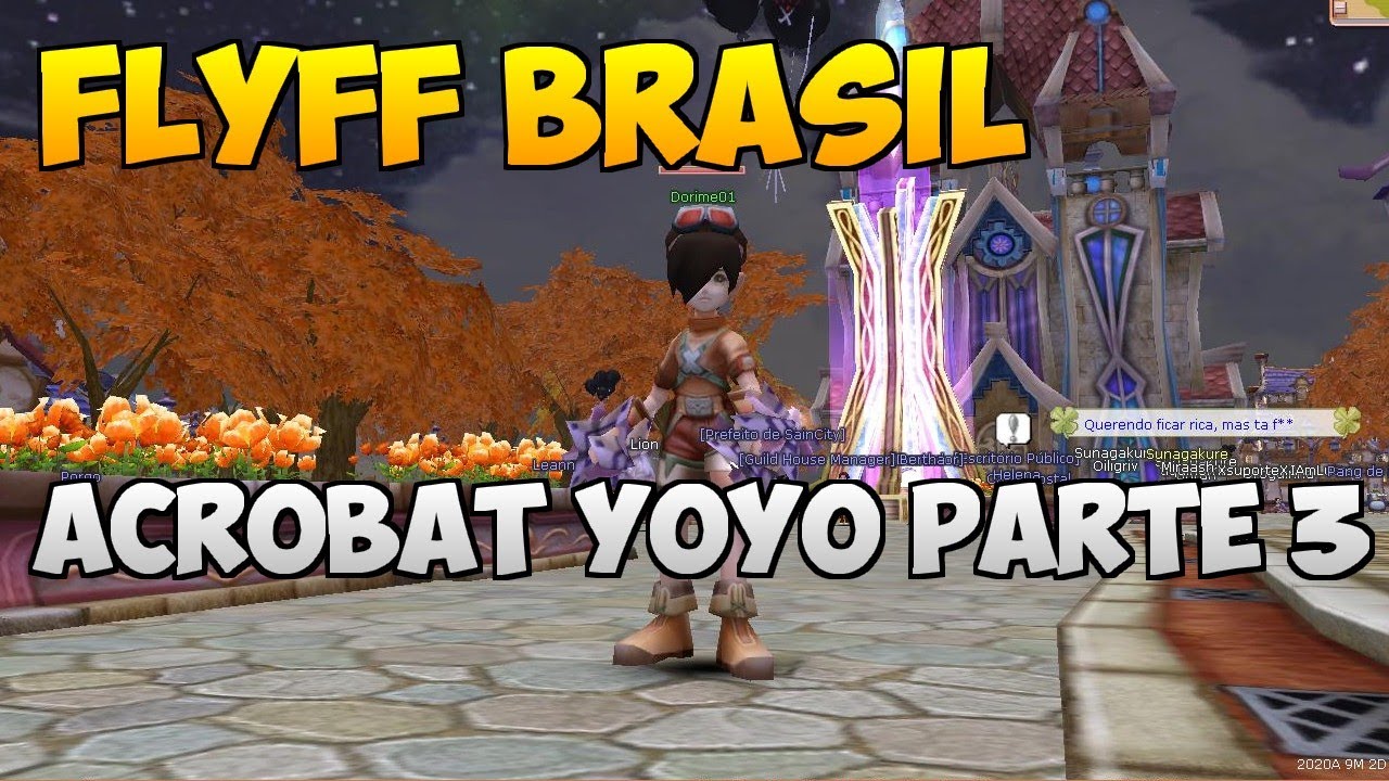 FLYFF BRASIL: UPANDO ACROBAT YOYO 27 - 39 - YouTube