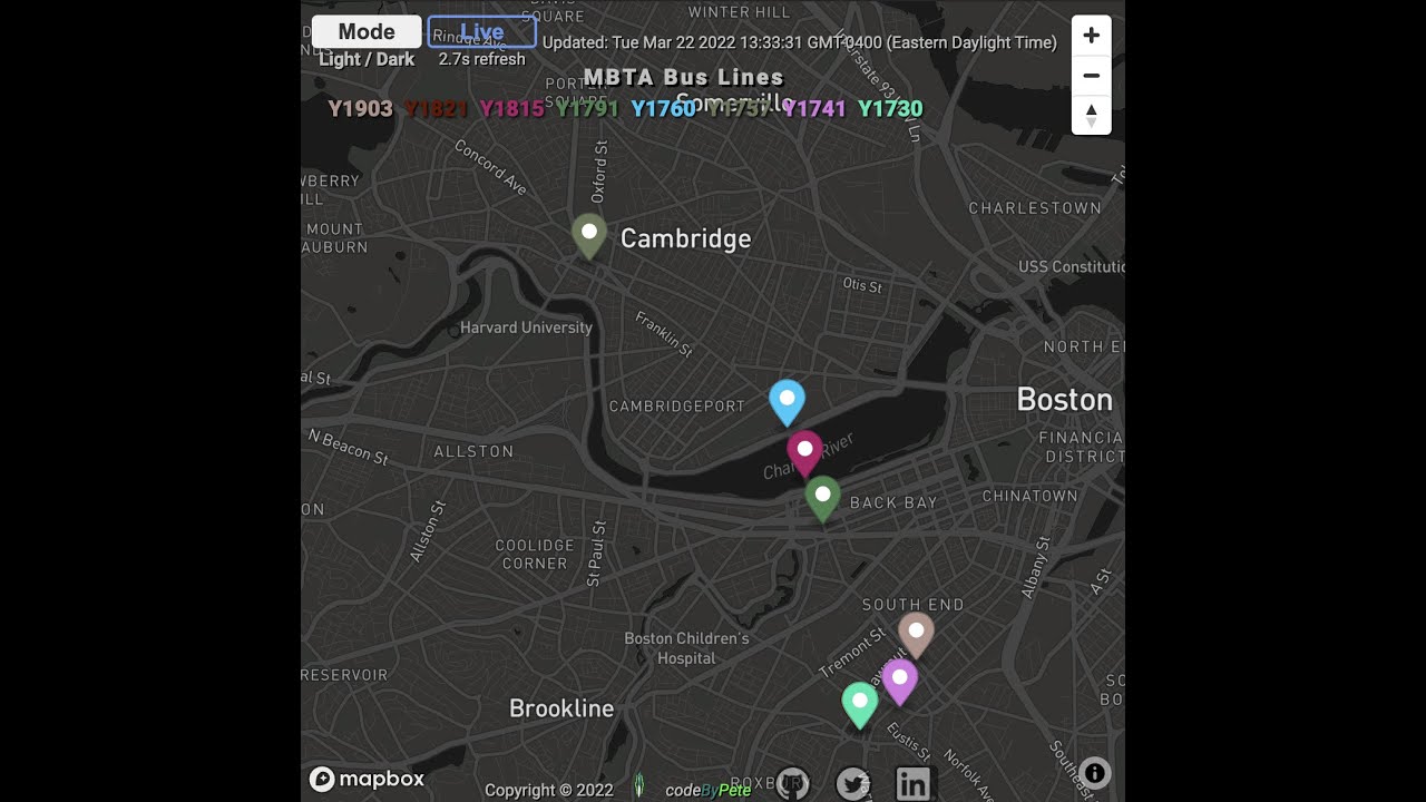 Bus Tracker Project MIT xPRO Coding Bootcamp Week 6 Project - YouTube