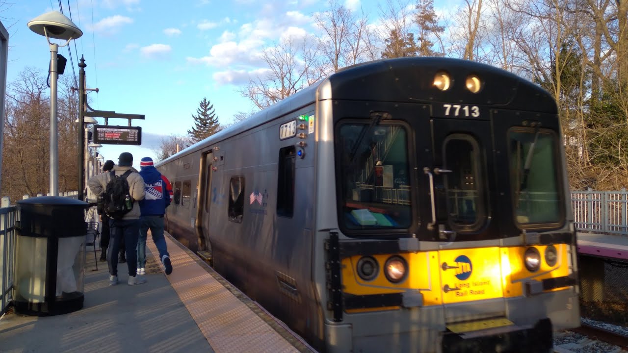 MTA LIRR On-board | Riding the M7 from Little Neck To Flushing Main ...