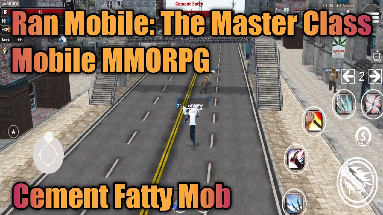 Ran Mobile: The Master Class Mobile MMORPG | Cement Fatty Mobs | Close ...