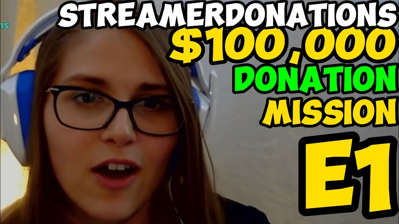 Donating to Streamers Episode 1 - YouTube