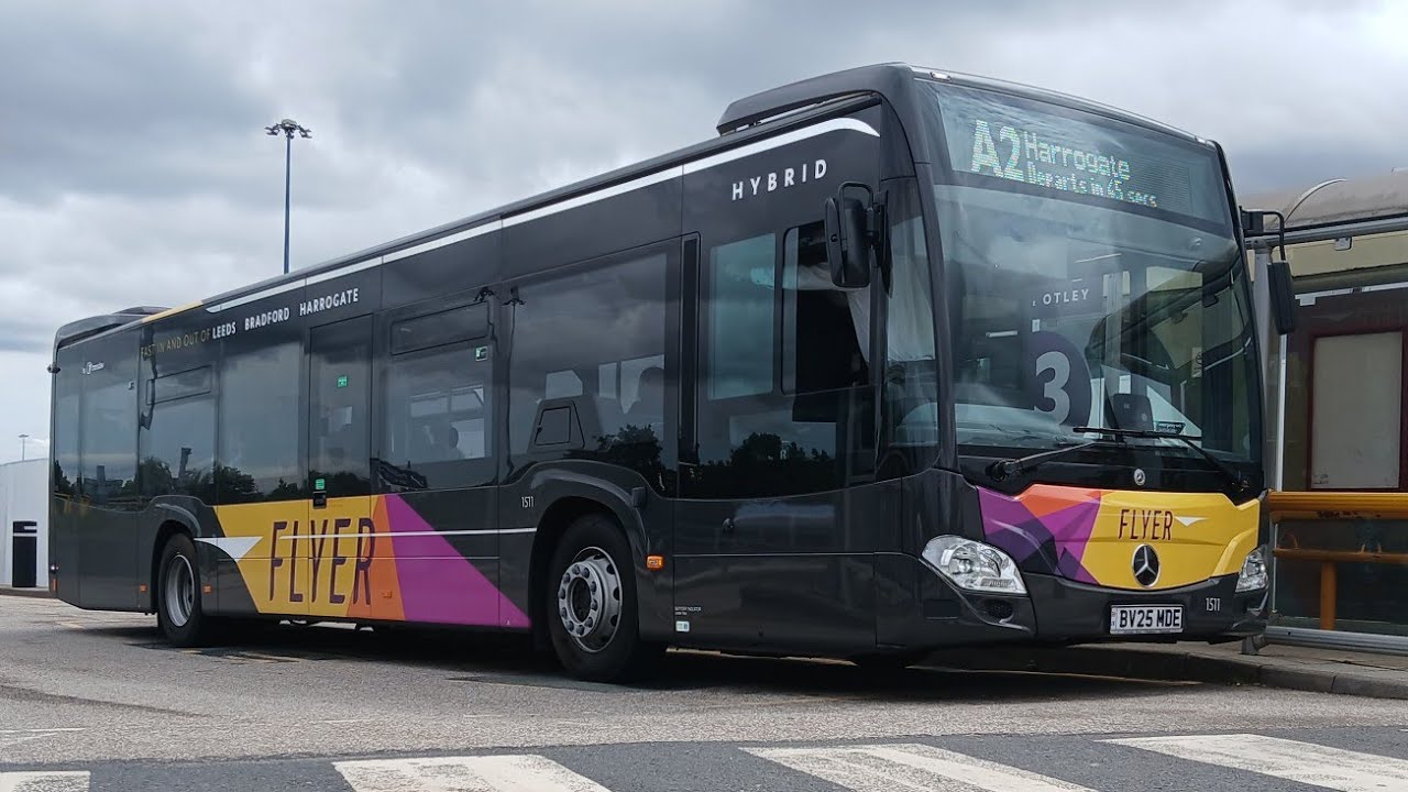 *new & absolutely lovely* Transdev Flyer Mercedes-benz Citaro 0295 ...