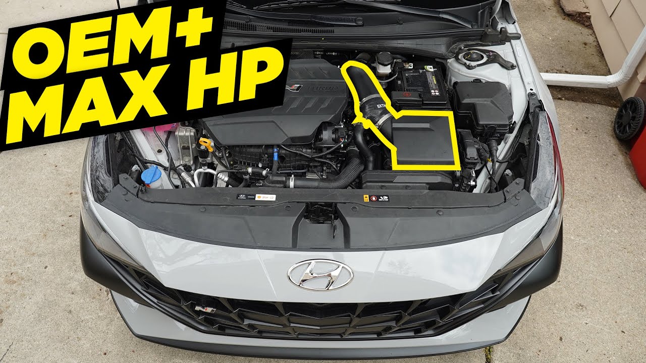 The BEST OEM+ Intake Solution For Elantra N's | SXTH Element Intake ...