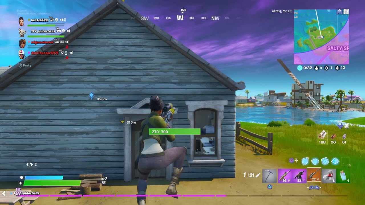 First video of fortnite - YouTube