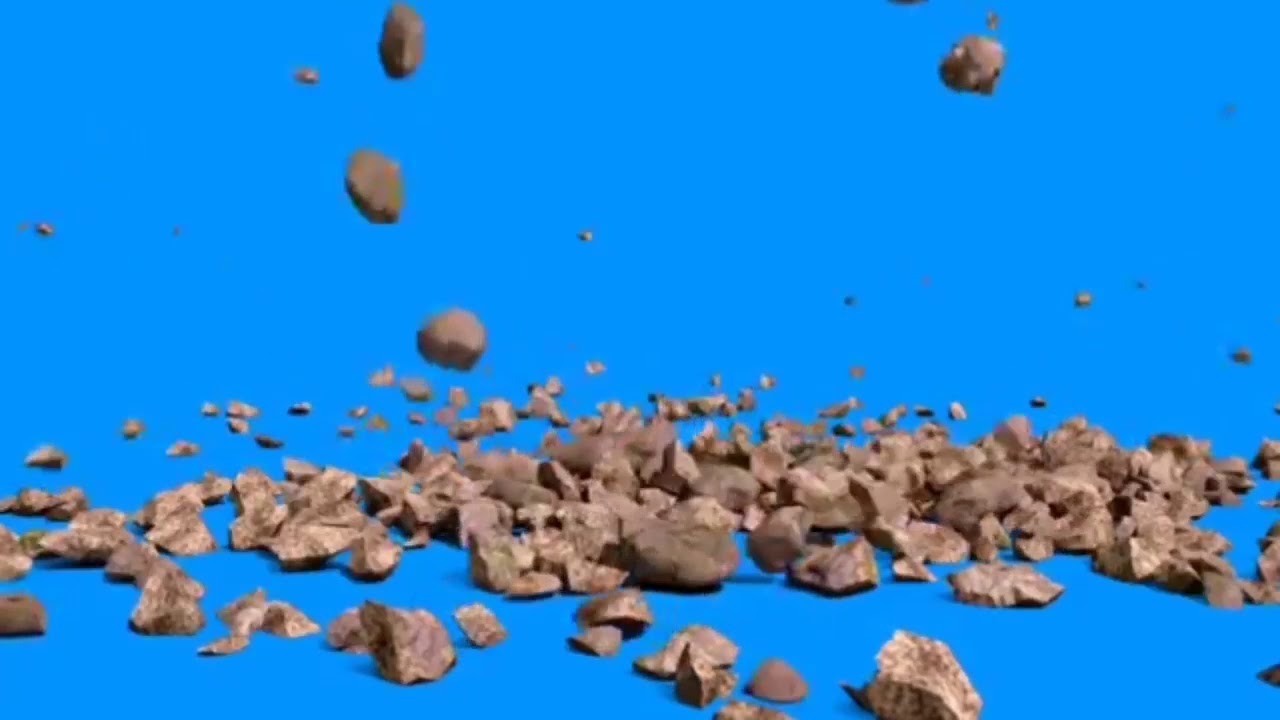 fallen rock effect ..// free use - YouTube