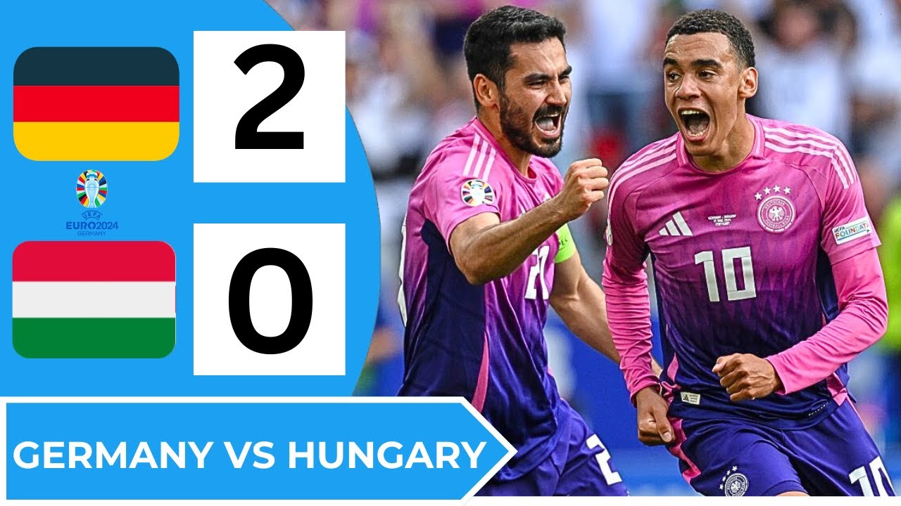 GERMANY vs HUNGARY (2-0)| All GOALS & EXTENDED HIGHLIGHTS (Eurocup 2024 ...
