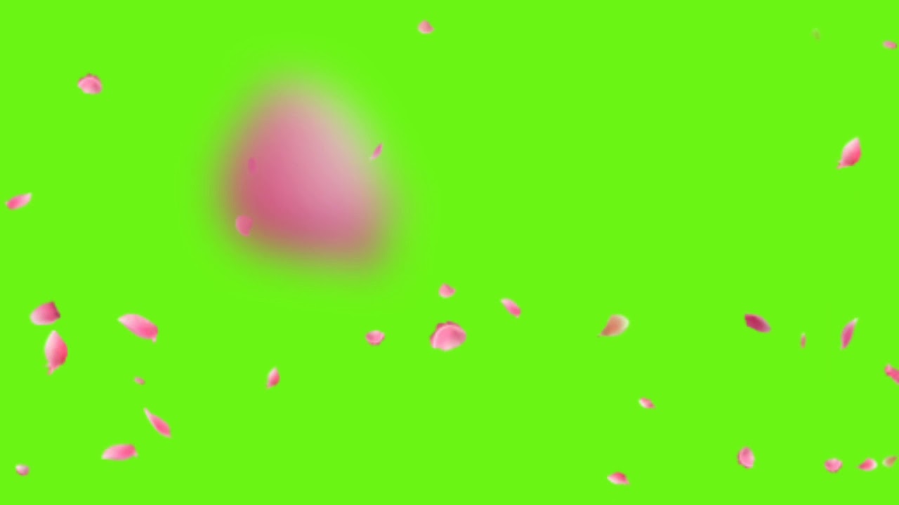 Green screen rose petals effect 👈 - YouTube