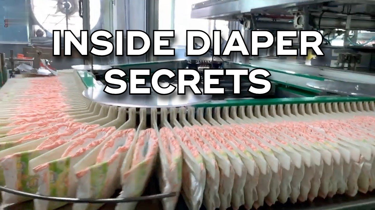 The Art and Science of Diaper Manufacturing - YouTube