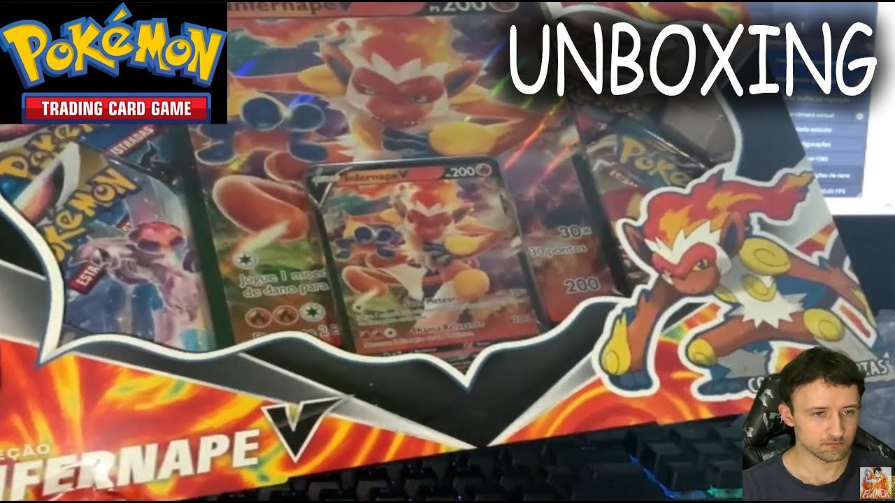 UNBOXING - "BOX Infernape V (Scarlet Violet) "- Pokémon TCG #233 - YouTube
