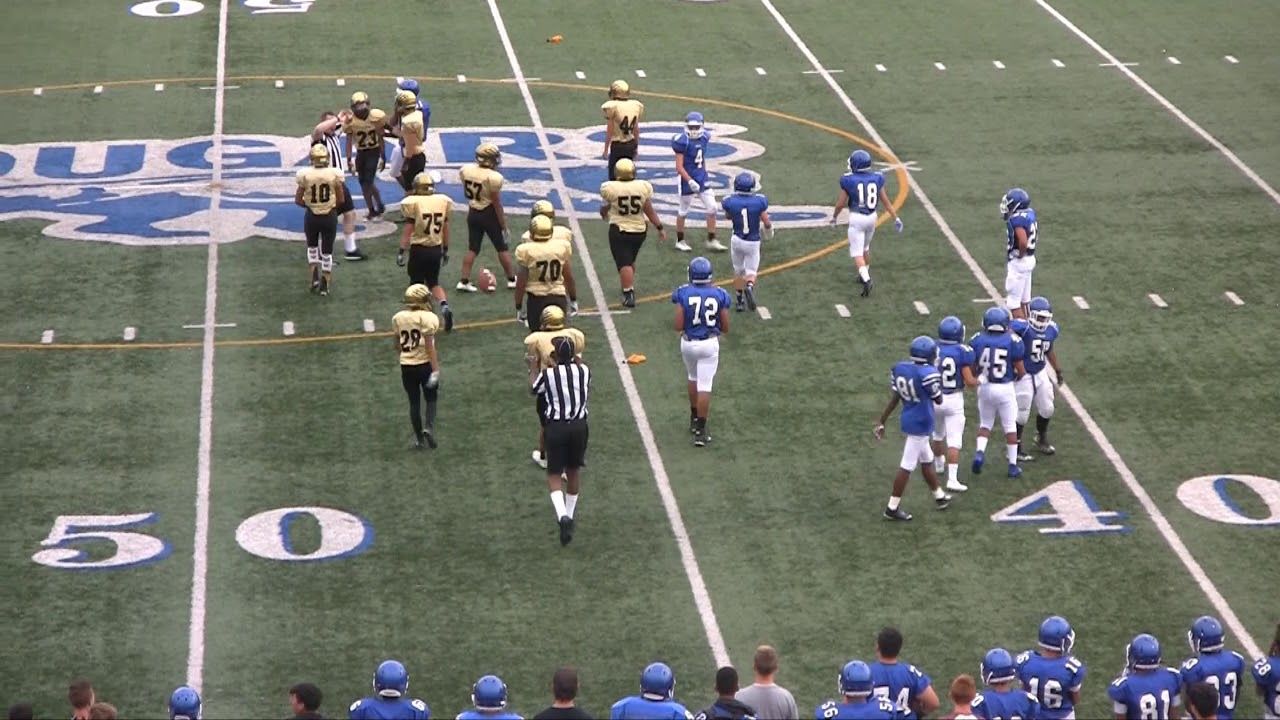 2017 FROSH Football - BHS vs CVHS (Game 2) - YouTube