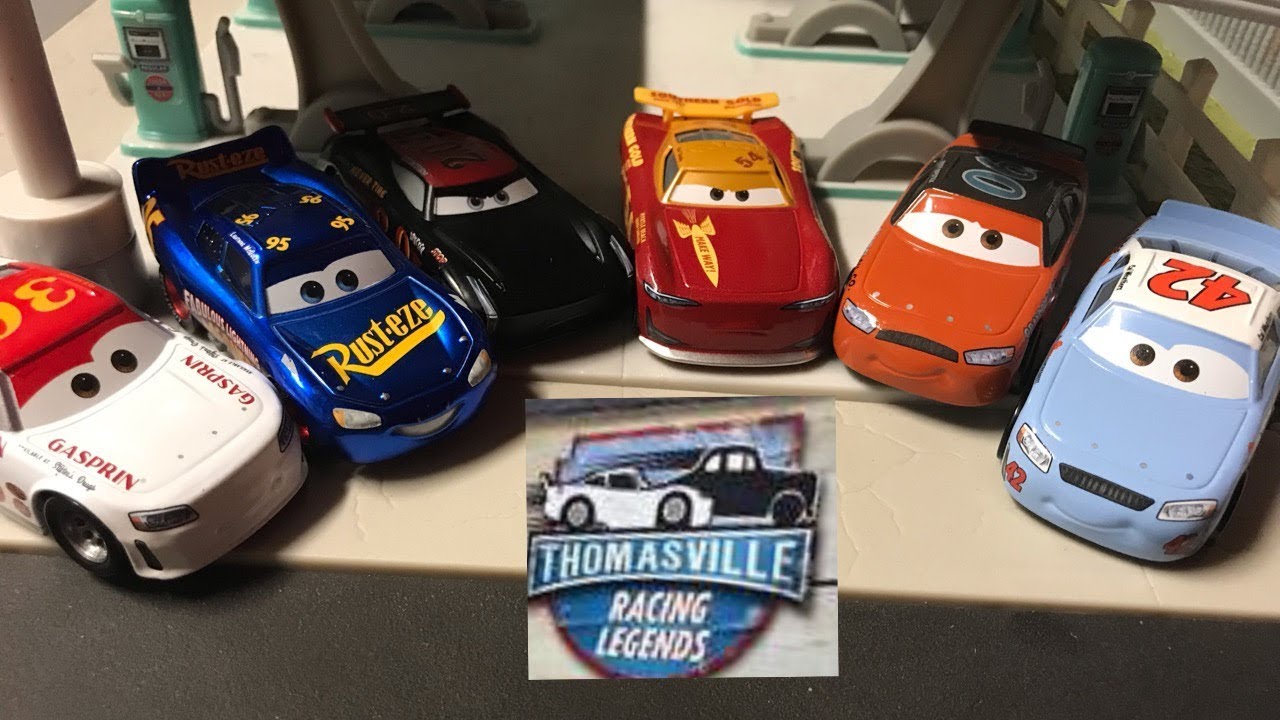 Mattel Pixar Cars 2018 All Thomasville Racing Legend Die-casts - YouTube