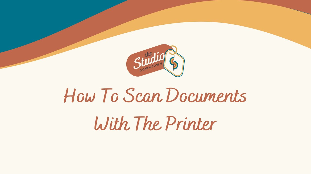 Studio Downtown: Scanning Tutorial - YouTube