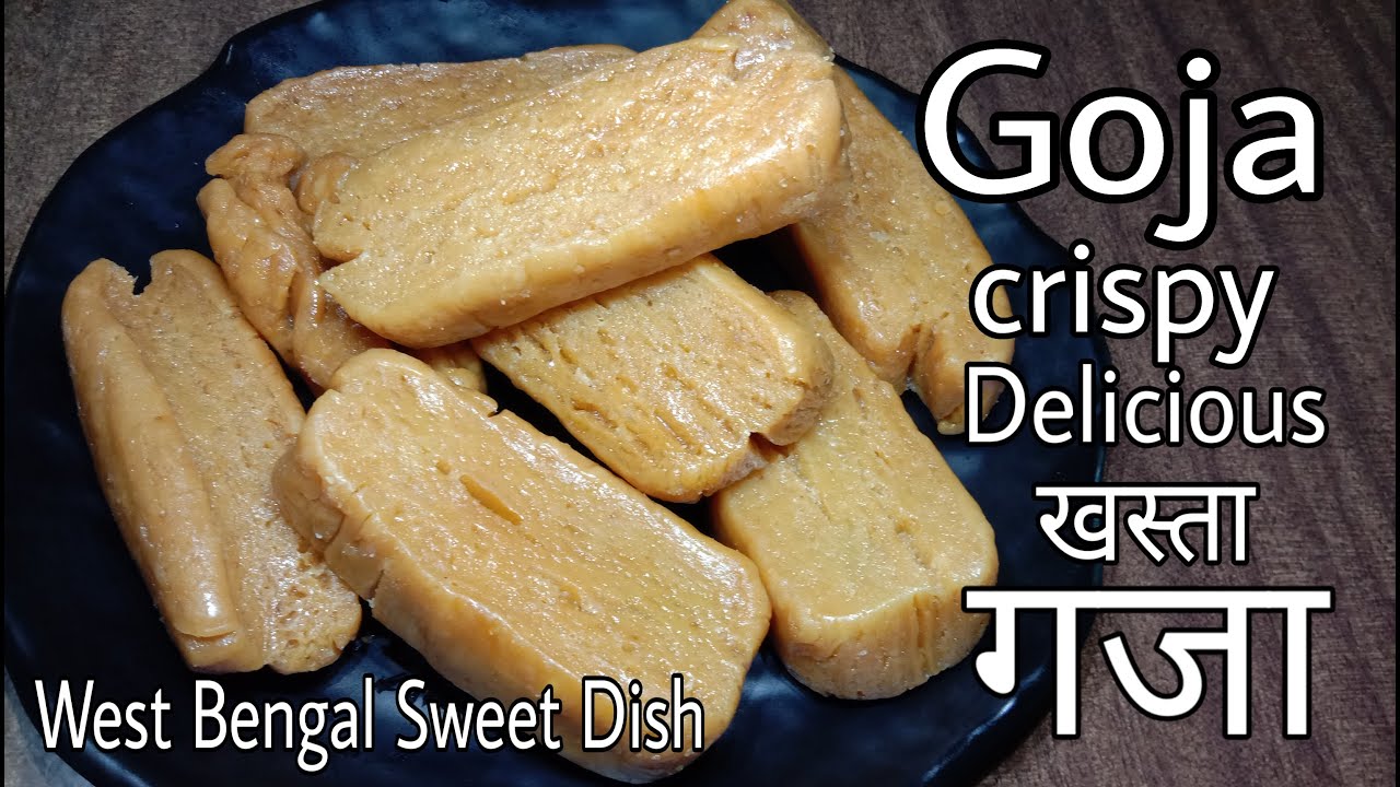 Khasta Goja || Odisha &West Bengal famous sweet Khasta Goja recipe ...