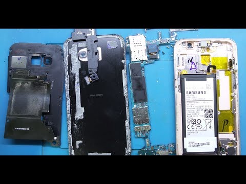 فتح وتشريح سامسونج samsung a5 2017 a520f open teardown