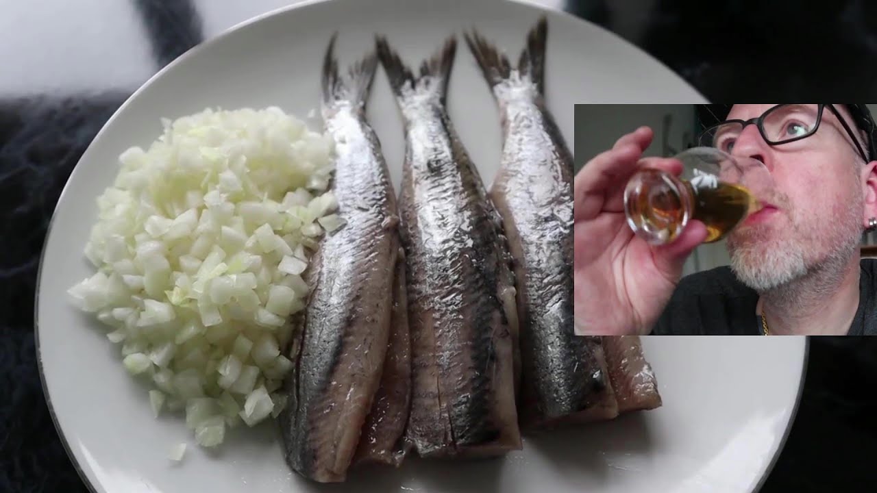 Dutch New Herring with Korenwijn and Manzanilla Sherry | Jan Tom Yam ...