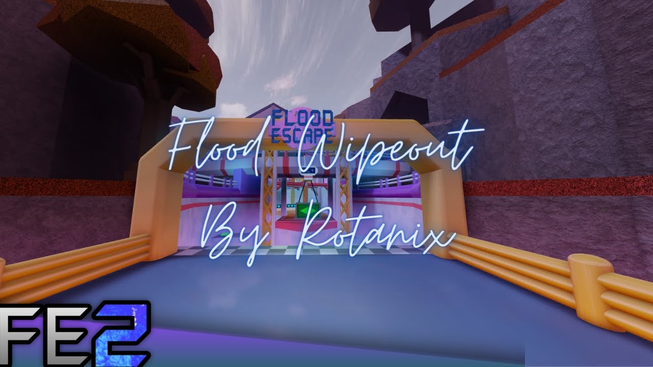 Flood Wipeout [Insane] | Flood Escape 2 Community Maps - YouTube