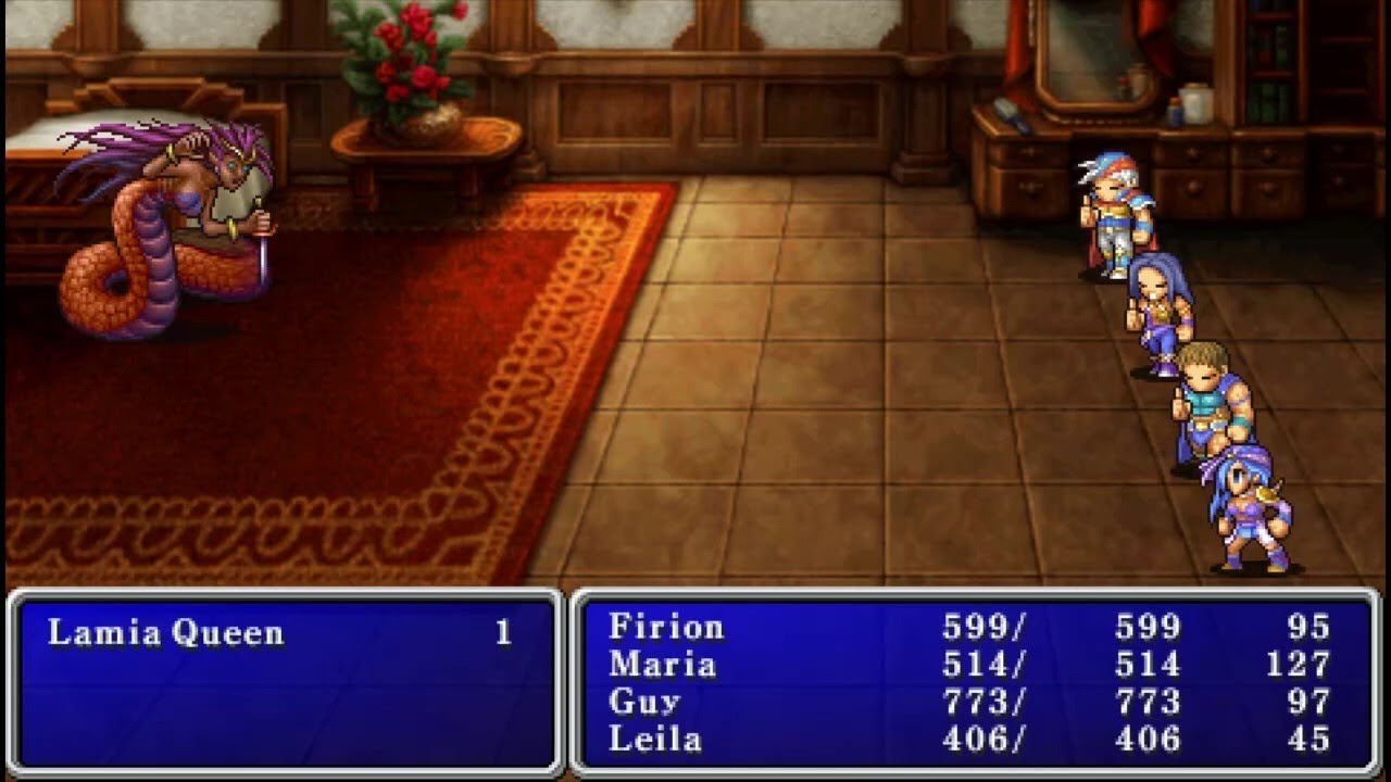 Final Fantasy II - Lamia Queen - YouTube